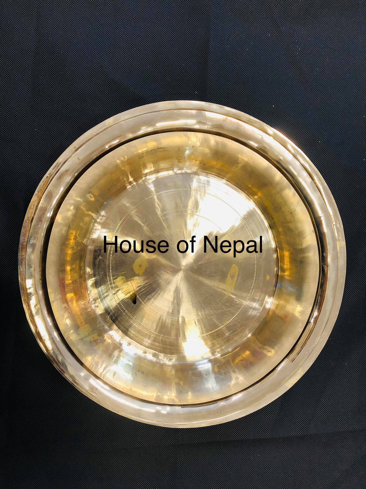 Genuine Kansa Bronze Nepalese Thakali Thaal Plate – House of Nepal